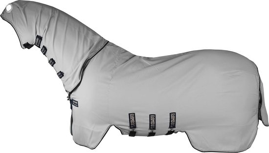 Horseware Eczeemdeken Rambo Sweet Itch Hoody - Grey-beige - 190 Cm ...