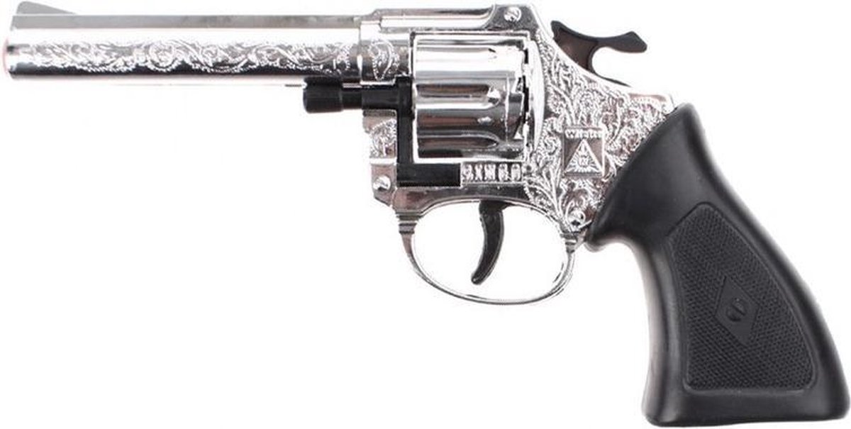 Speelgoed Revolver/Pistool ringo met 8 schoten van 20 cm ...