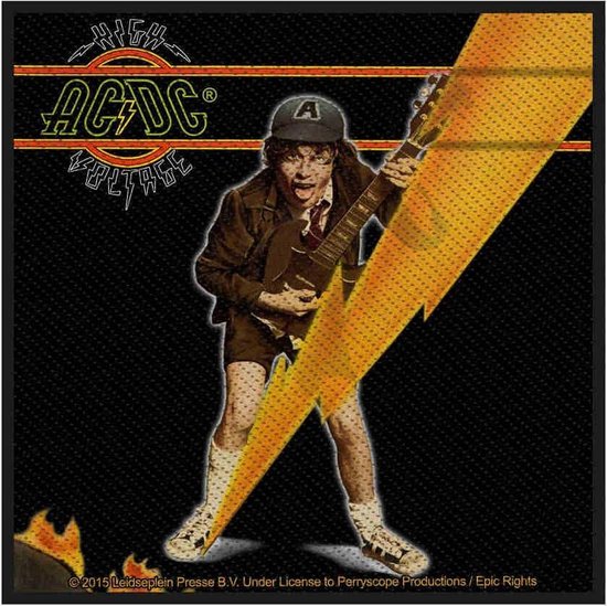 AC/DC Patch High Voltage Album Multicolours | bol