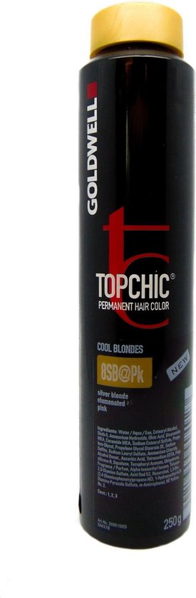 Goldwell Topchic Hair Color bus - 250 ml 8SB@PK | bol