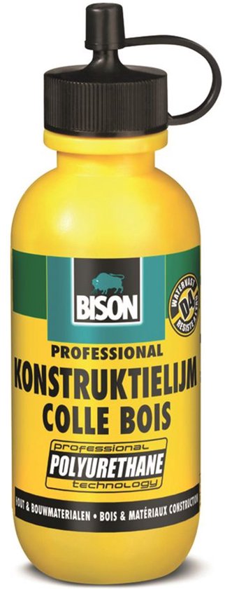 Bison Konstruktielijm Flacon 75 g, watervaste, houtkonstruktlielijm ...