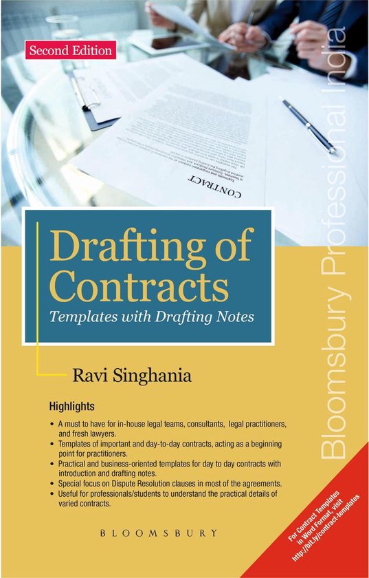 Drafting of Contracts – Templates with Drafting Notes (ebook), Ravi ...