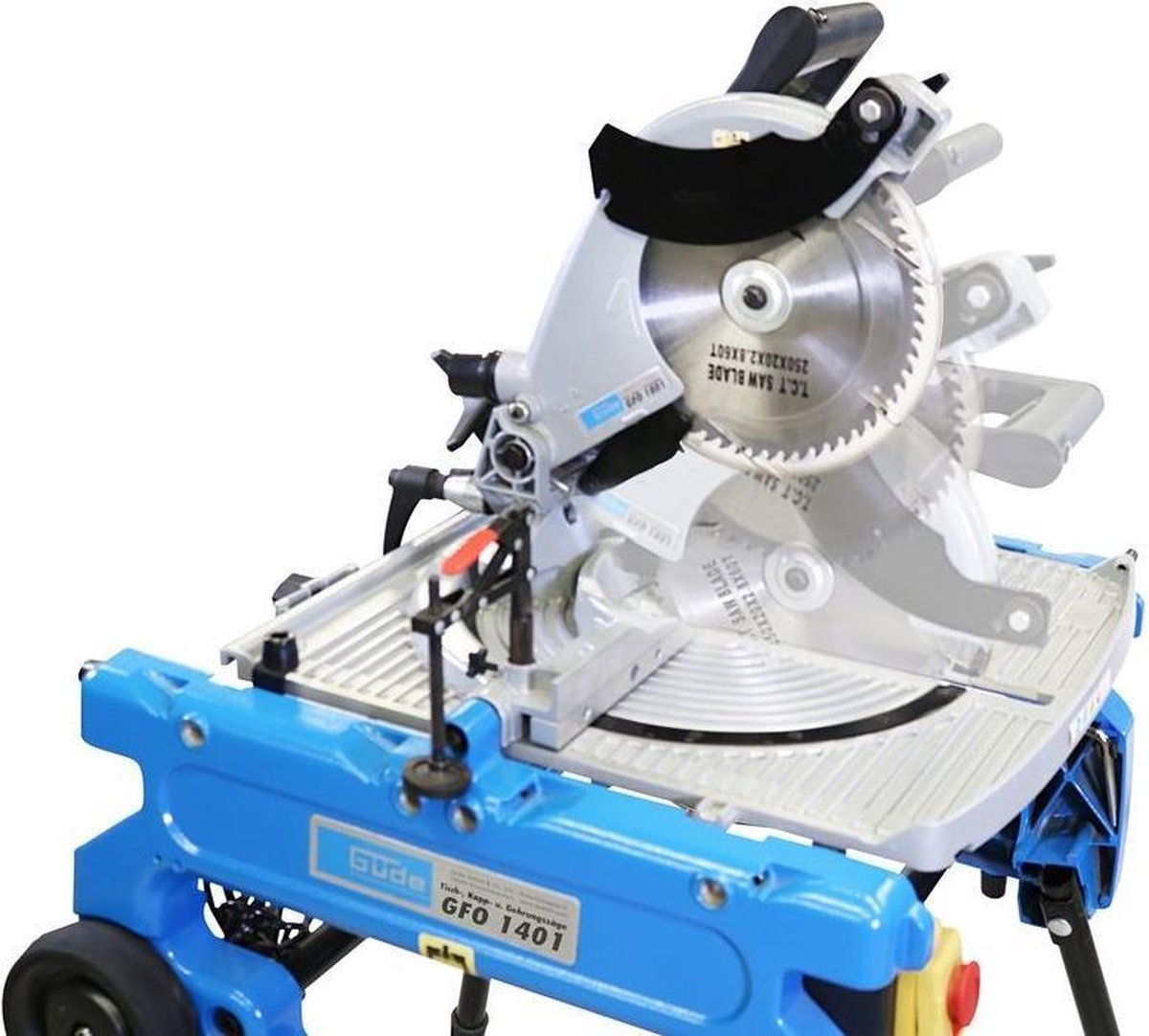 Güde GFO 1401 - Flipover zaagmachine - Afkortzaag - Zaagtafel - 1400 ...