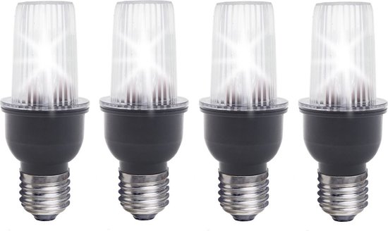 Stroboscoop lampje met E27 fitting - 4x - 230 Volt - Knipperlicht ...