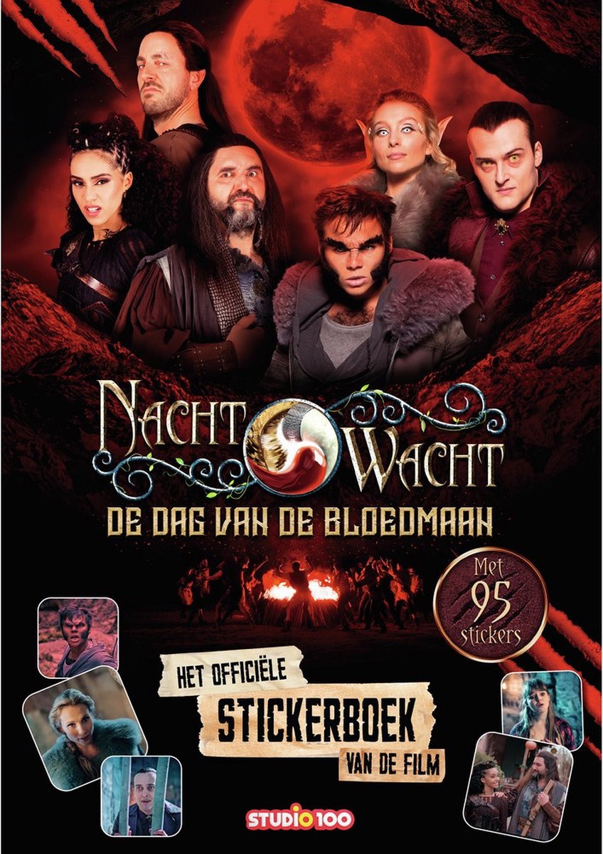 Studio 100 Stickerboek Nachtwacht - De Dag Van De Bloedmaan | bol.com