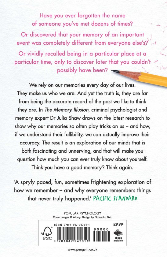 Memory Illusion, Julia Shaw | 9781847947611 | Boeken | bol
