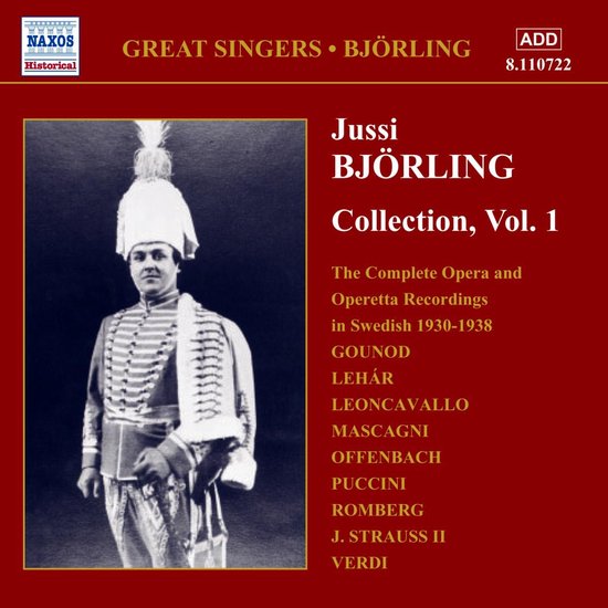 Jussi Björling - Collection Volume 1 (CD), Kalman | Muziek | bol