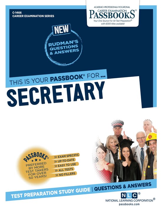 Career Examination Series - Secretary (ebook), National Learning ...