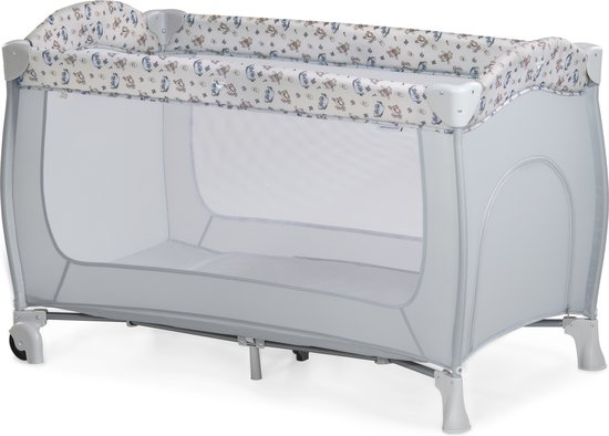 Hauck Sleep N Play Go Plus Campingbedje - Pooh Exploring - Licht Grijs ...