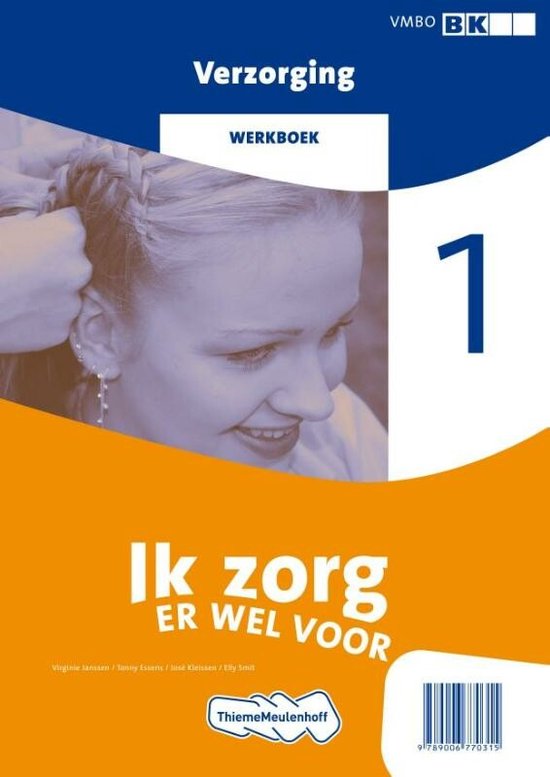 Ik zorg er wel voor 1 Verzorging Werkboek, ValÉRie Janssen ...
