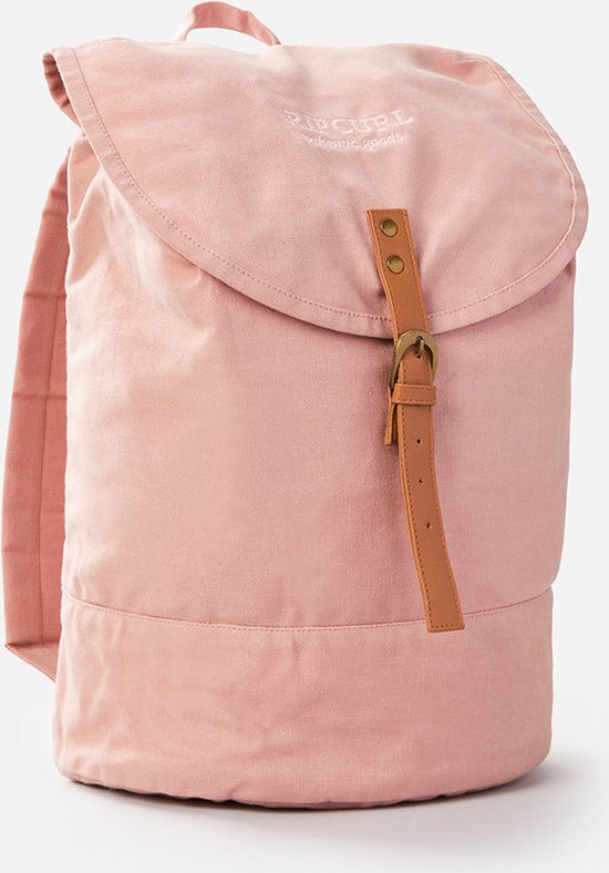 Rip Curl Dames Tas Waxed Canvas 18L Backpack - Dusk Pink | bol