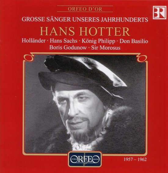 Hans Hotter, Symphonieorchester Des Bayerischen Rundfunks - Hans Hotter ...