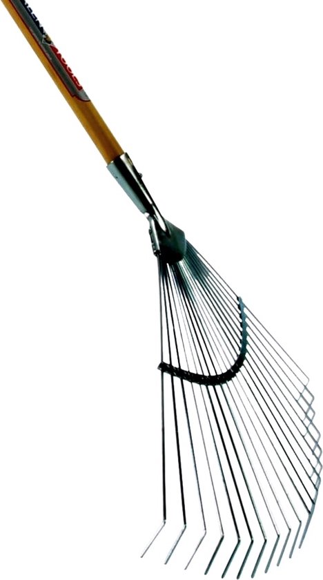 Talen Tools - Gazonhark - 22 tanden - Verzinkt - Rond - 150 cm steel | bol