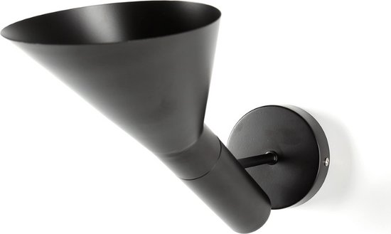 Homesse LED Wall Lamp - muurlamp - muurlamp binnen - zwart | bol.com