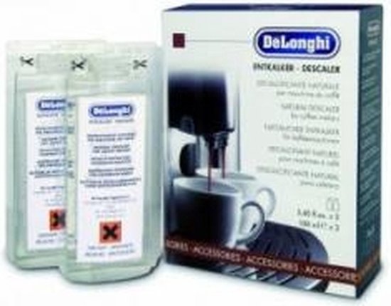 Delonghi EcoDecalk Mini Koffiemachine Ontkalker 2x 100ml | bol