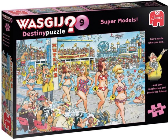 Jumbo Wasgij Destiny 9 - Super Models - Legpuzzel 1000 stukjes | bol