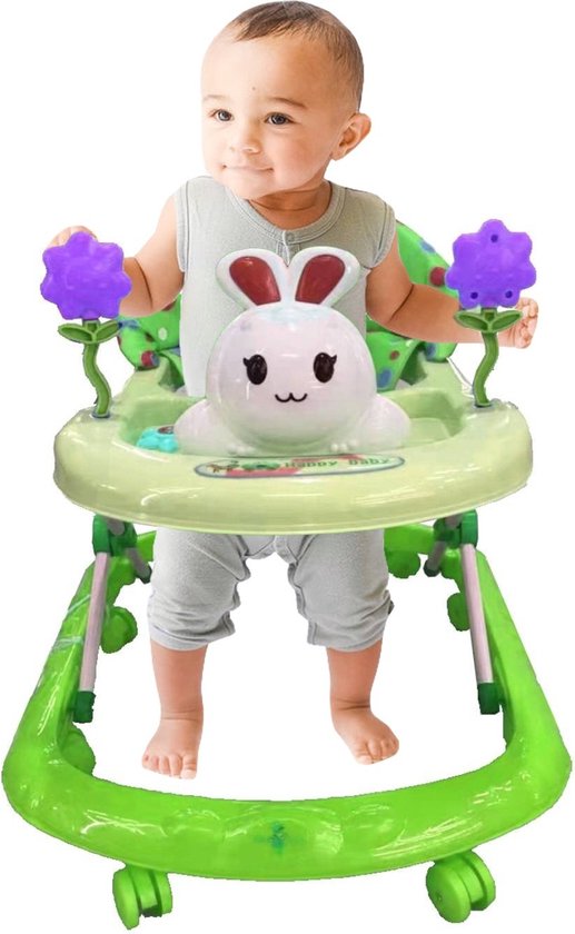 Loopstoel - baby - opvouwbaar - groen | bol.com