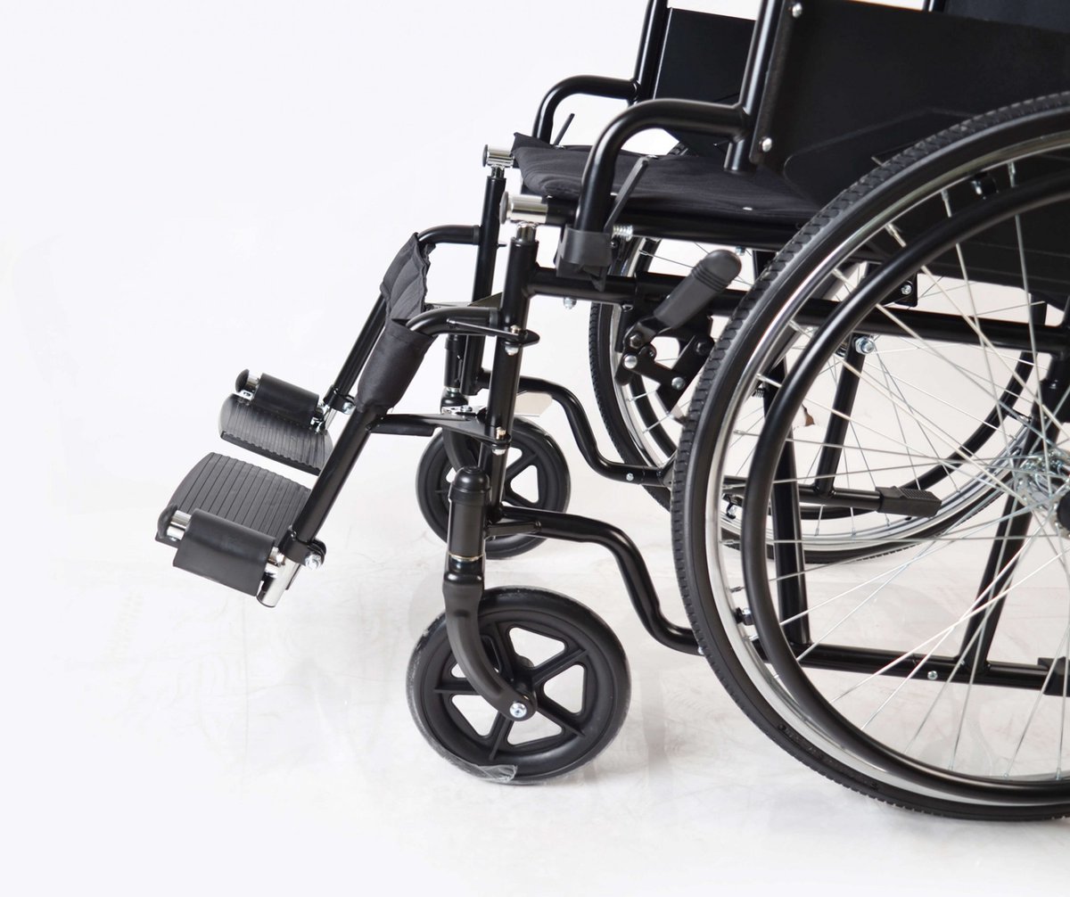 Dunimed Premium Opvouwbare Rolstoel Met Verstelbare Voetensteun ...