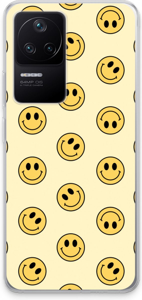 Case Company® - Coque Xiaomi Poco F4 - Smiley N°2 - Coque souple pour ...
