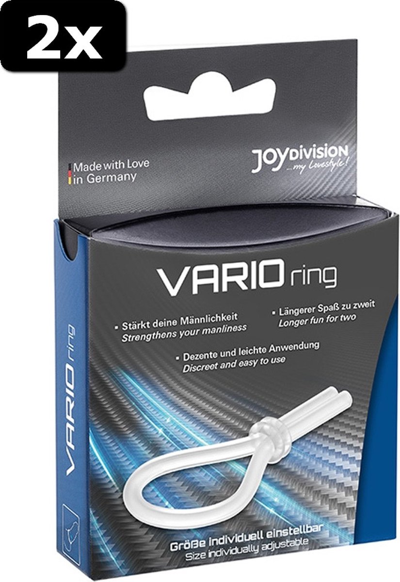 2x VARIOring - Transparent | bol.com