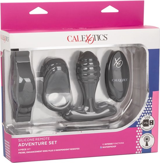 Silicone Remote Adventure Set - Gray | bol.com