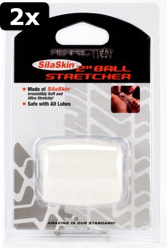 2x SilaSkin Ball Stretcher 2 inch - Transparent | bol.com