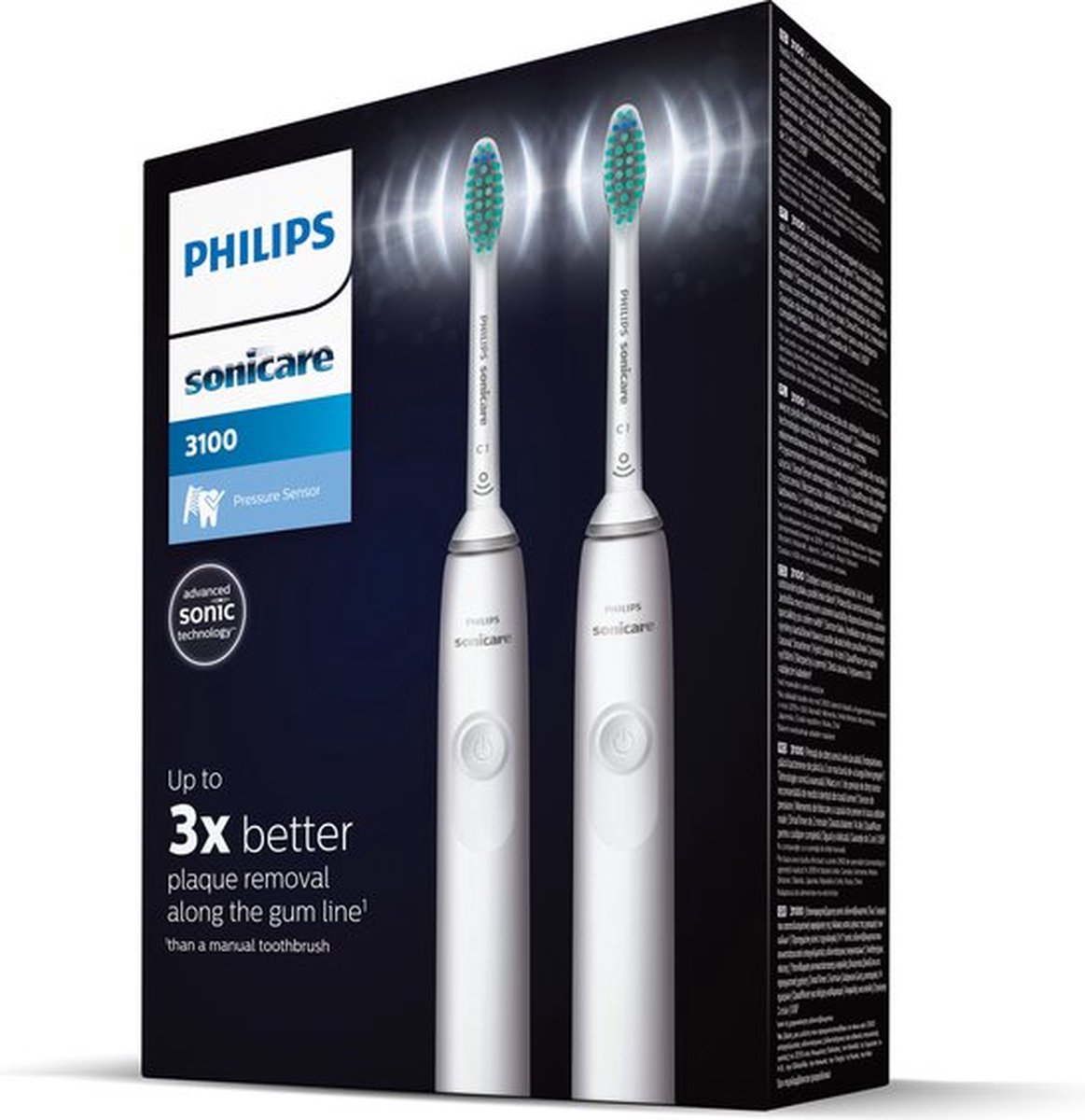 Philips HX3675/13 Philips Sonicare 3100 Series Duo Elektrische ...