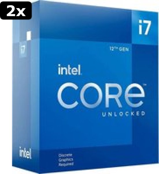 2x Intel Core i7-12700KF - Processor | bol.com