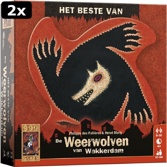 2x De Weerwolven van Wakkerdam: Het Pact Kaartspel | Games | bol.com