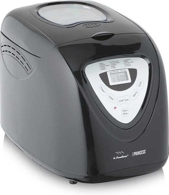 Princess 152009 Broodbakmachine Zwart/Zilver | bol
