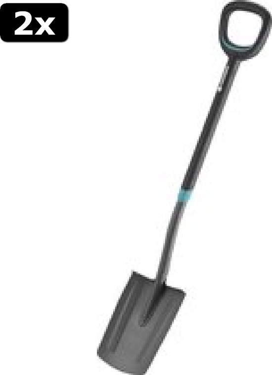 2x Gardena ErgoLine Spade Schop | bol.com