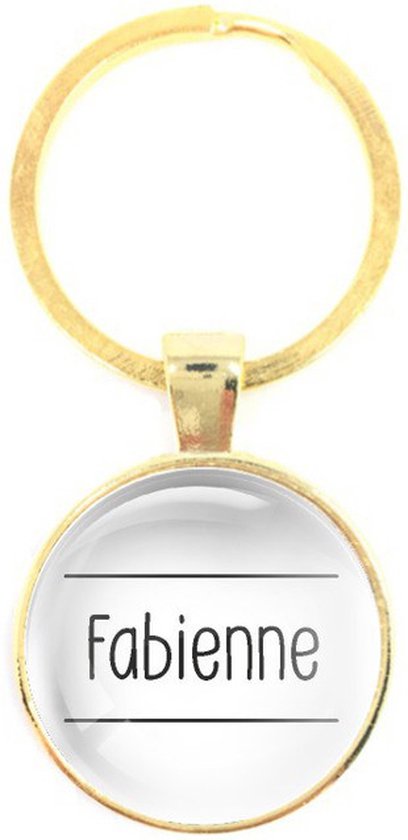 Sleutelhanger Glas - Fabienne | bol