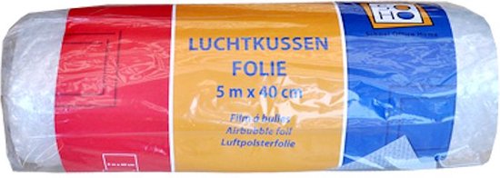 Luchtkussen folie rol 40cmx5m | bol