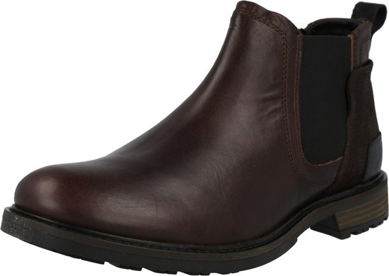 Bullboxer - Chelsea Boot - Male - Dark Brown - 42 - Laarzen | bol.com