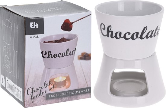 Chocolade fondue 12x12x15cm | bol