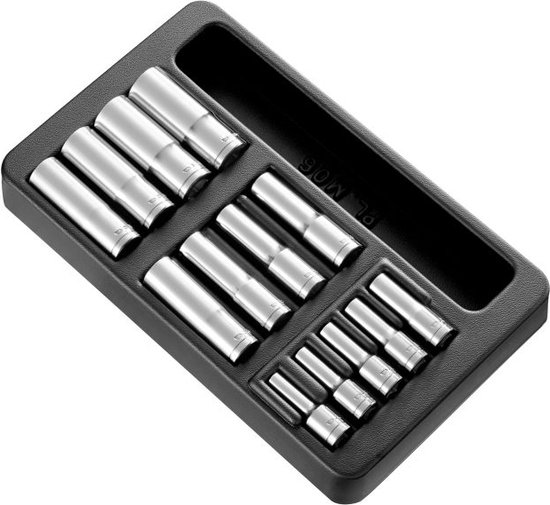 Facom Module van lange doppen 6 kant, 3/8 en 1/2, metrisch - MOD.HLB | bol