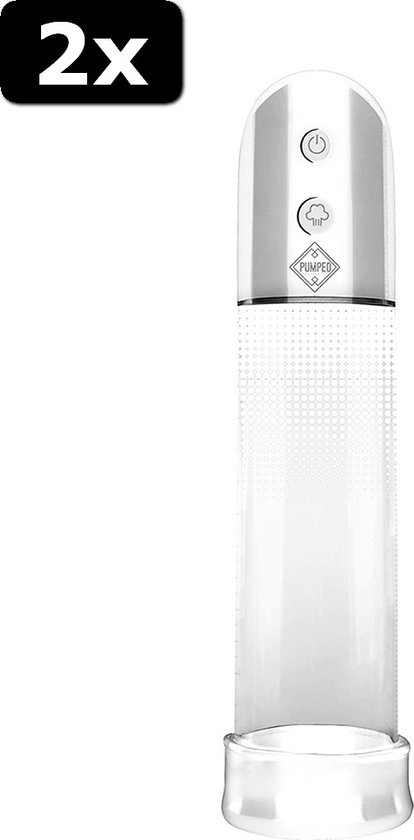 2x Automatic Luv Pump - Transparent | bol.com