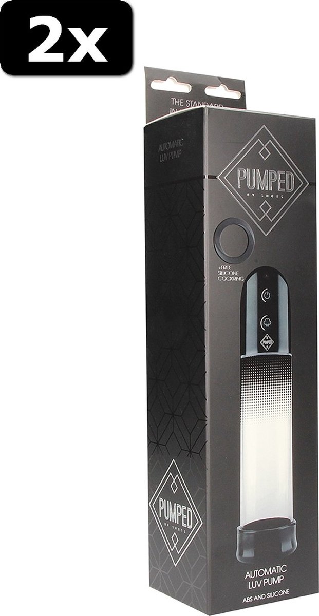 2x Automatic Luv Pump - Black | bol.com