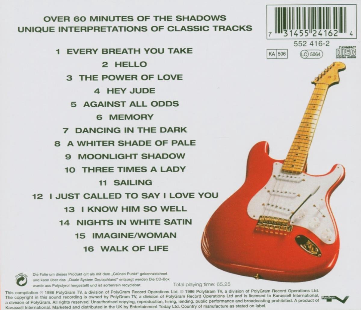 Moonlight Shadows, The Shadows | CD (album) | Muziek | bol.com