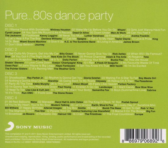 Pure... 80'S Dance Party, various artists | CD (album) | Muziek | bol.com
