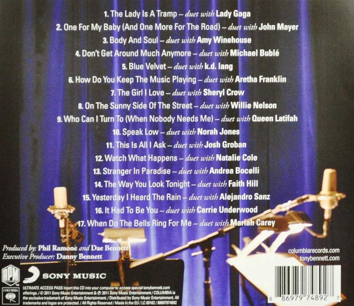 Duets Ii - Bennett Tony, various artists | CD (album) | Muziek | bol.com