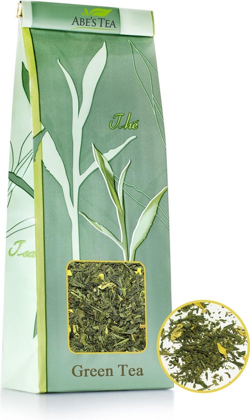 Abe's Tea | Groene Losse thee, Pomelo 100 gr. - citrusvruchten | bol