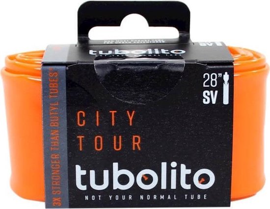 Tubolito Tubo City-Touring Binnenband Stadsfiets - 28 inch - Frans ventiel 42mm | bol.com