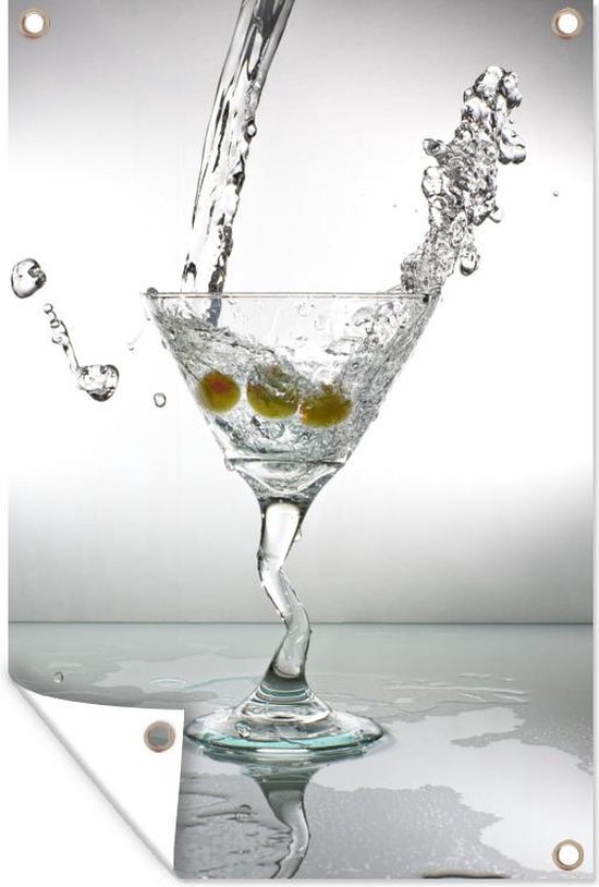 Bol Com Martini Glas Wordt Gevuld Schoolplaat Platte