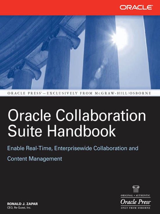 Oracle Press - Oracle Collaboration Suite Handbook (ebook), Ronald J ... Oracle Press - Oracle Collaboration Suite Handbook (ebook), Ronald J ...
