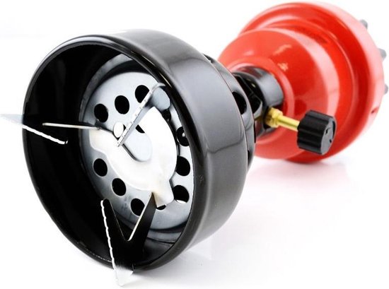 2-in-1 Camping Gasbrander - Camping Gaskoker - Gas Kolenbrander - Zwart ...