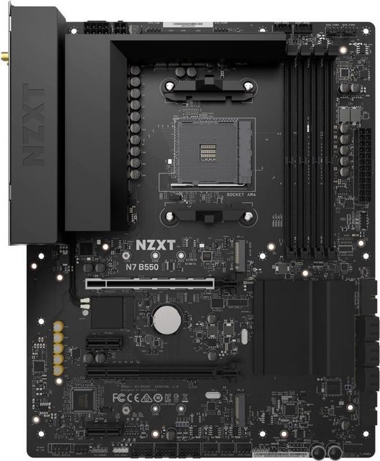 NZXT N7-B55XT-W1 - Moederbord - N7 B550 - Mat Wit | bol.com