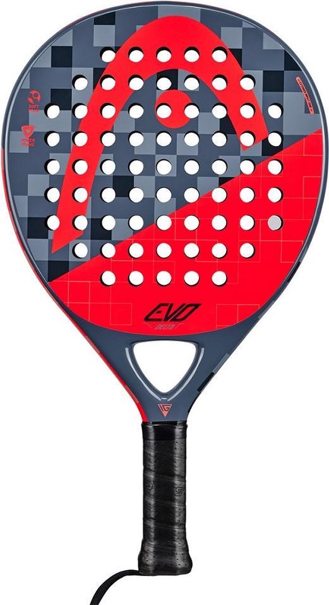Head Evo Delta padel racket rood - incl. Hoes | bol.com