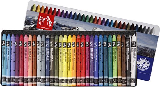 Neocolor II. diverse kleuren. L: 10 cm. 30 stuk/ 1 doos | bol.com