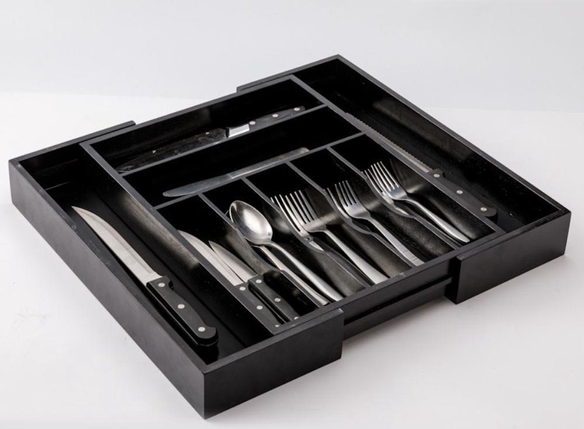 Decopatent® Uitschuifbaar bestekbak - Besteklade - 7 Vaks ...
